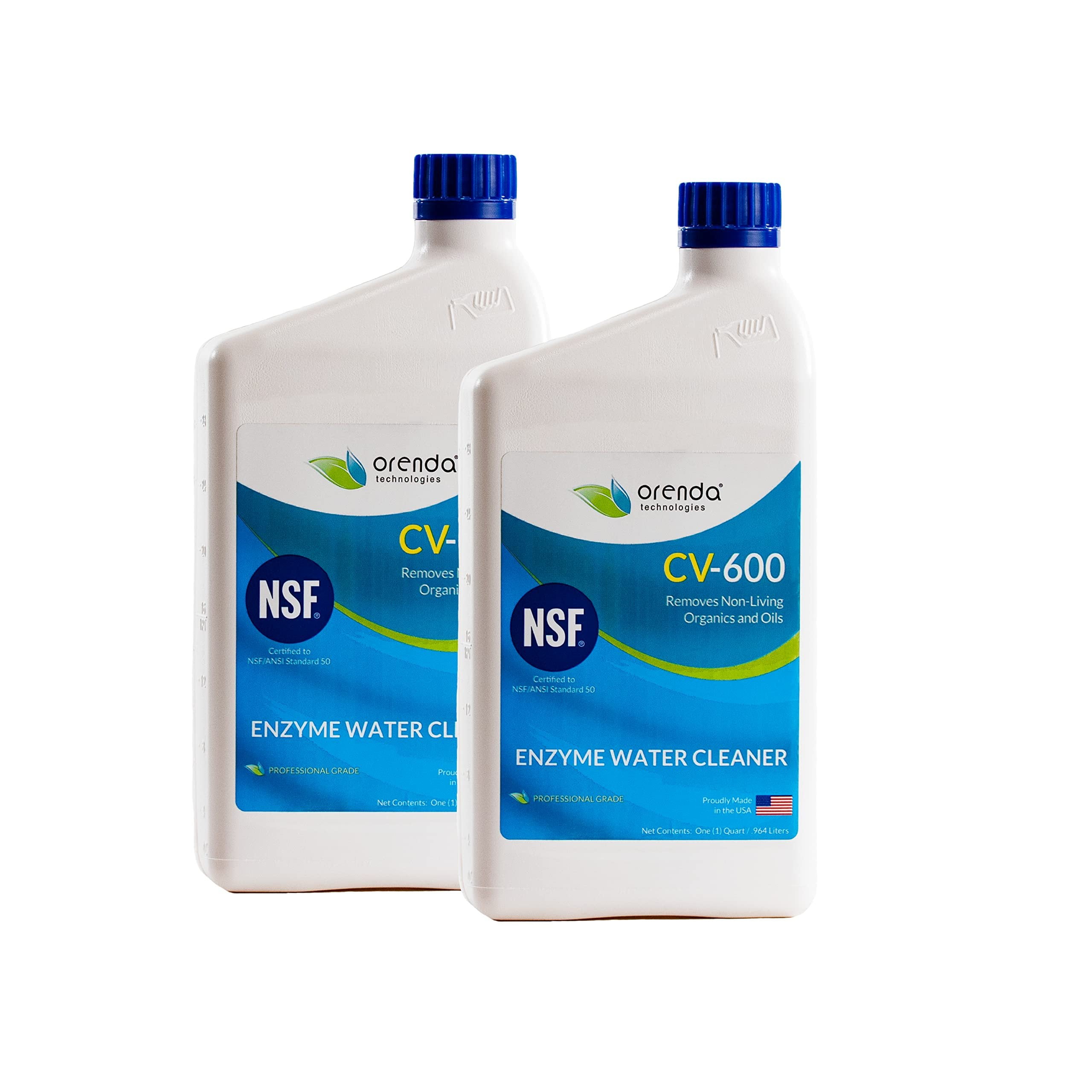 Orenda Technologies CV-600, 2 Pack Quart Concentrated Catalytic Enzyme ...