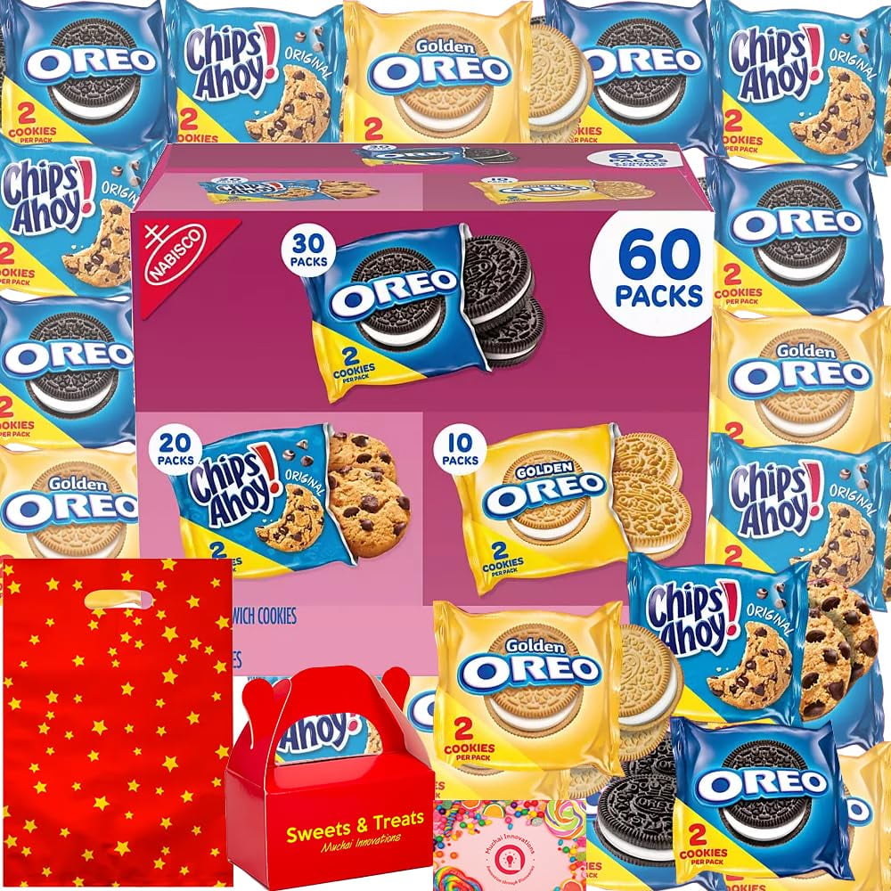 Oreo & Chips Ahoy Variety HYZ01 Pack | Golden Sandwich, Cookies, Chip ...
