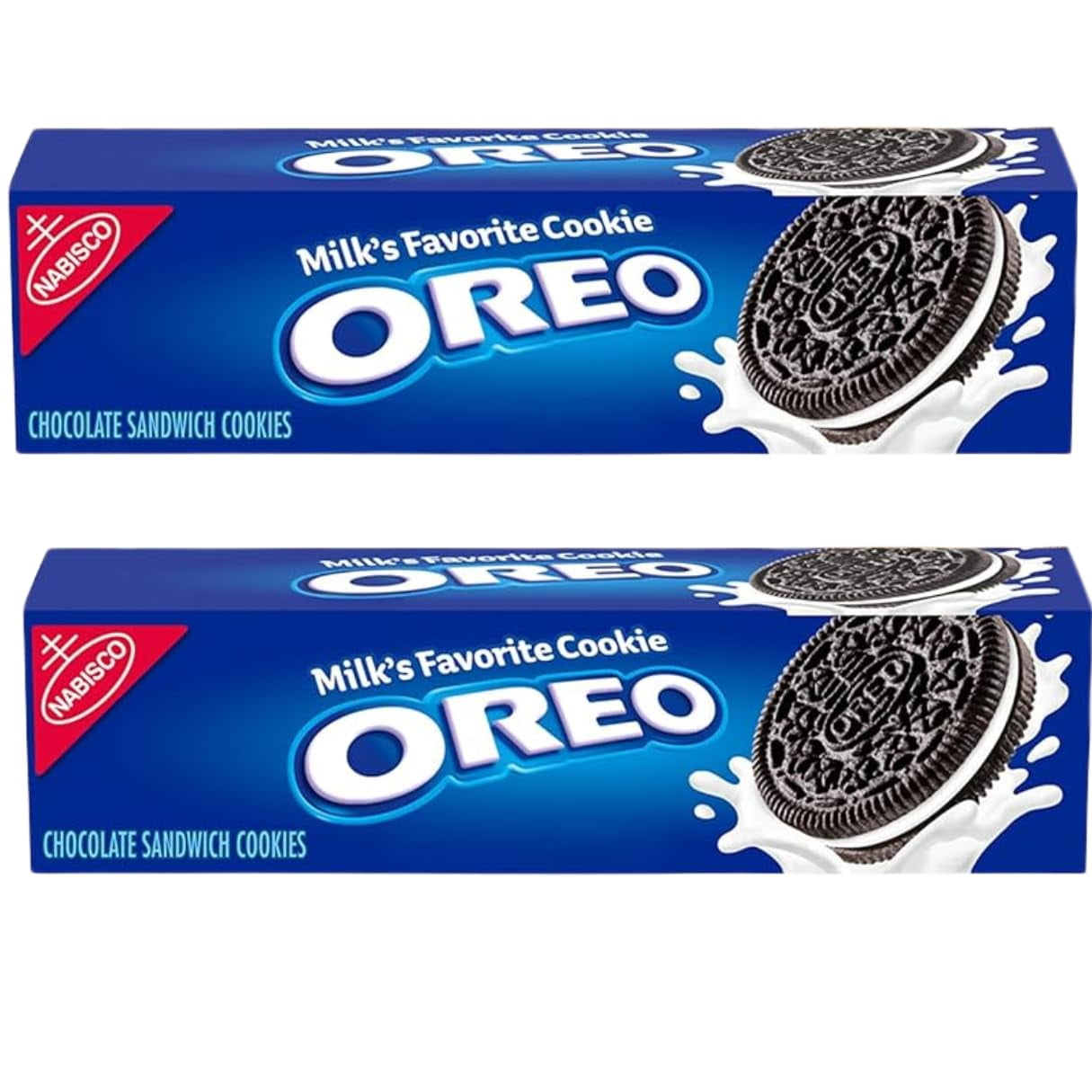 Oreo Chocolate Creme Sandwich XEF1 Cookies Original, 2-5.25 Oz Boxes ...