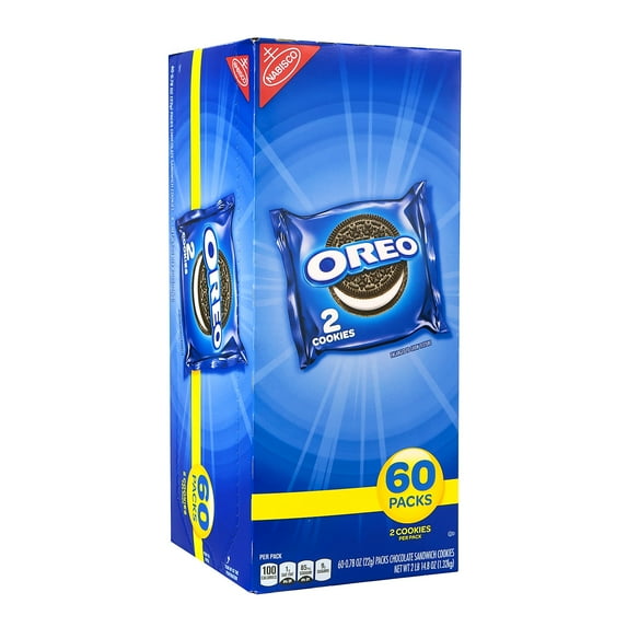 Oreo Chocolate Sandwich Cookies 2 Pack 120/Pack 304-00072 - Walmart.com