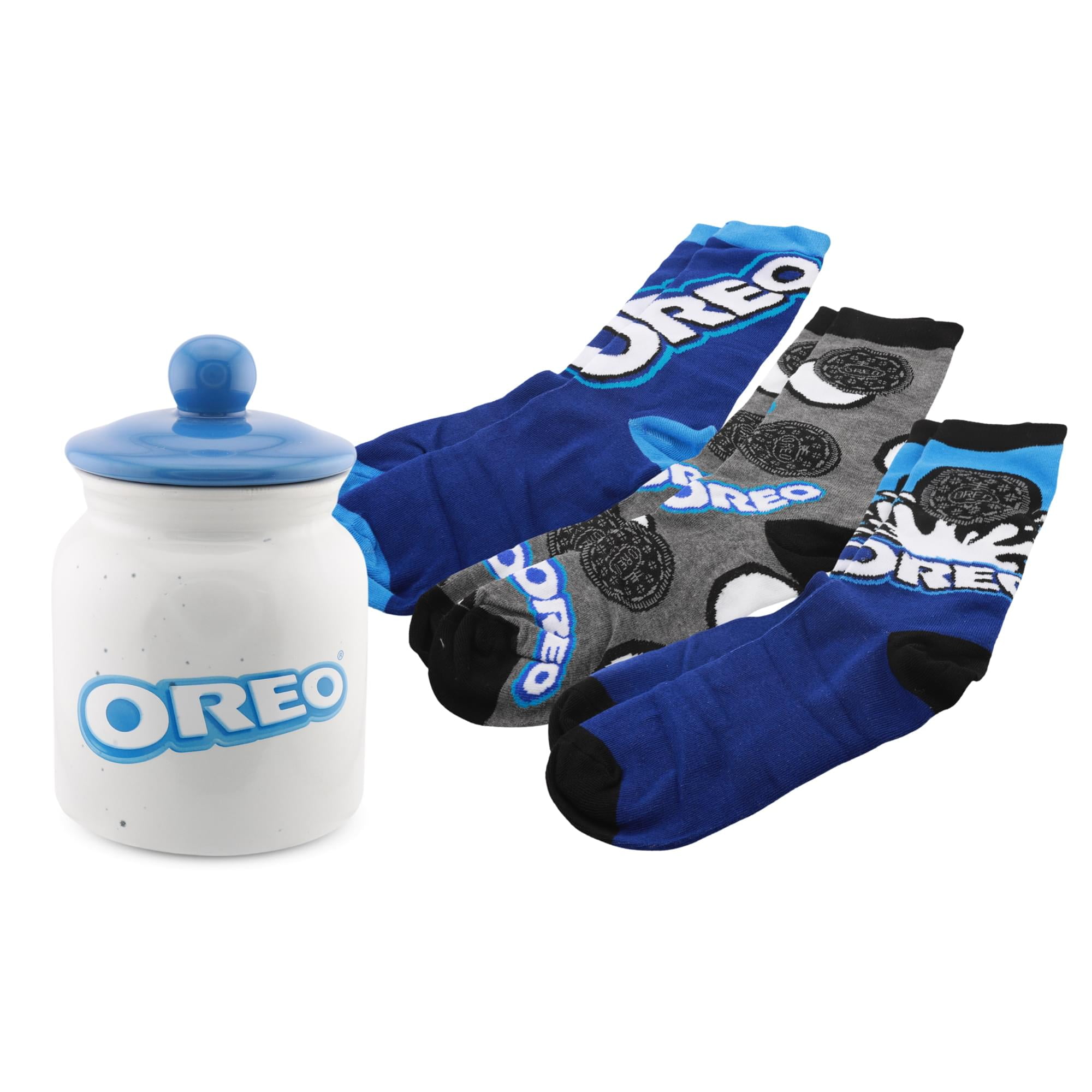 Oreo Cookie Jar and Sock Bundle - Walmart.com