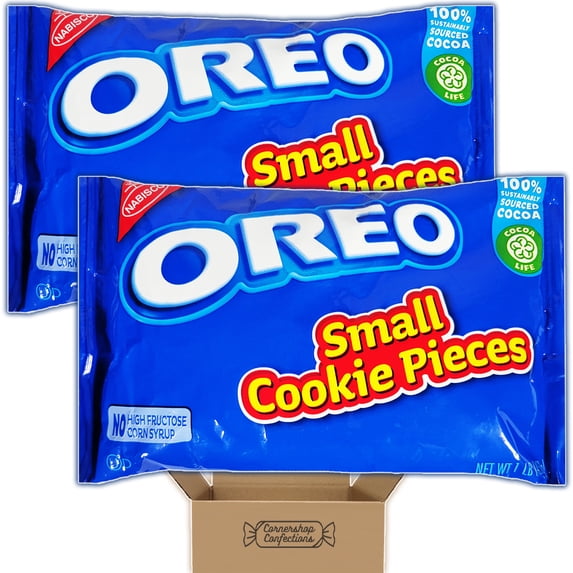 Oreo Cookie Pieces Bulk Pack - Small Cookie Pieces - 2 Individually ...