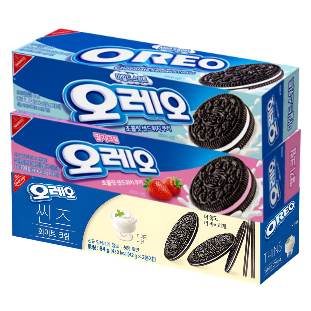Oreo Cookies Snack Sandwich Crackers â€“ Korean Limited Edition 3 Pack ...