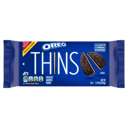 Oreo Family Size Thin Original - Walmart.com