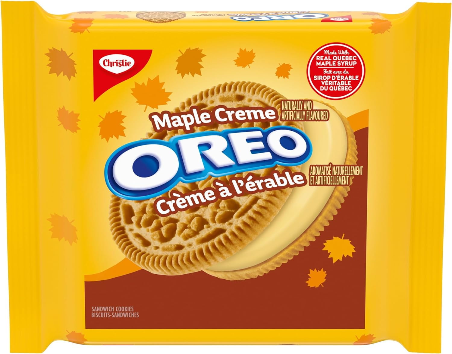 Oreo Maple Creme Cookies, 261g/9 oz - Walmart.com