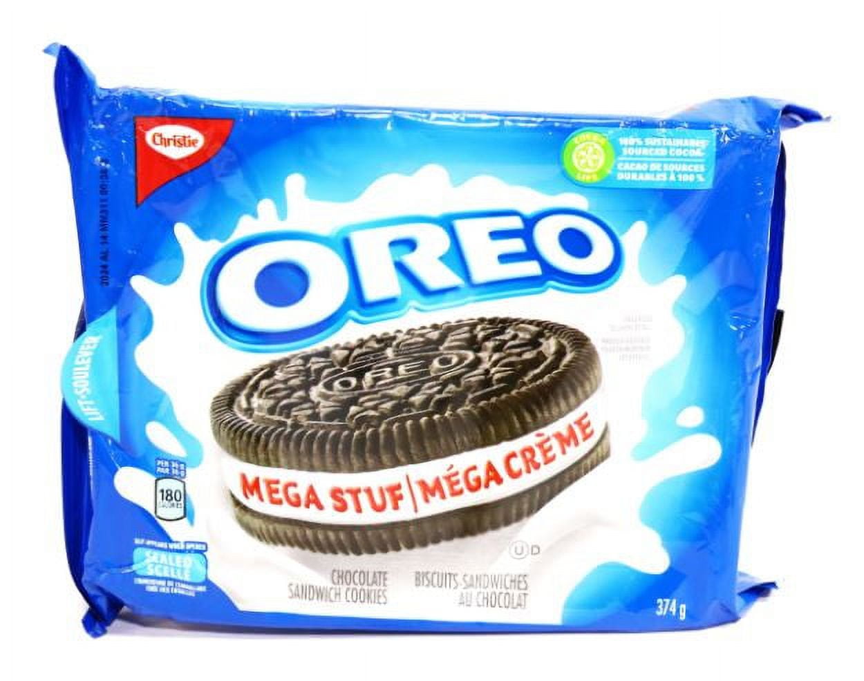 Oreo Mega Stuf Cookies, 374g/13.2 oz - Walmart.com