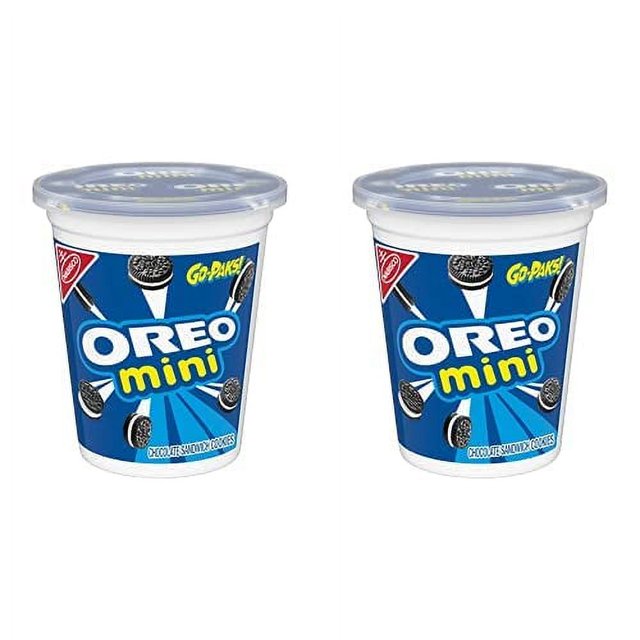 Oreo Mini Chocolate Sandwich Cookies Go-Pak, On The Go Snacks, 3.5 Oz ...