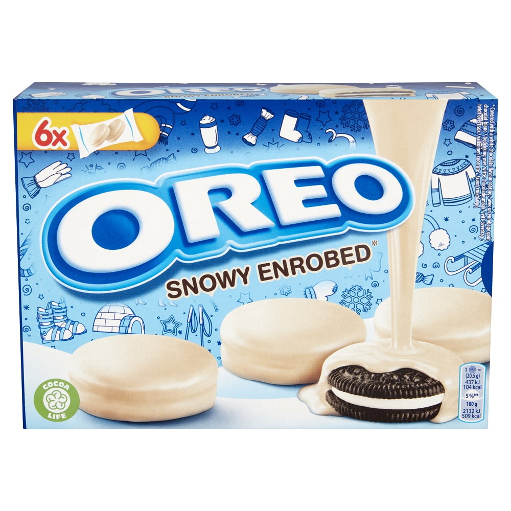Oreo Enrobed White Cookies UK - 246G - Walmart.com