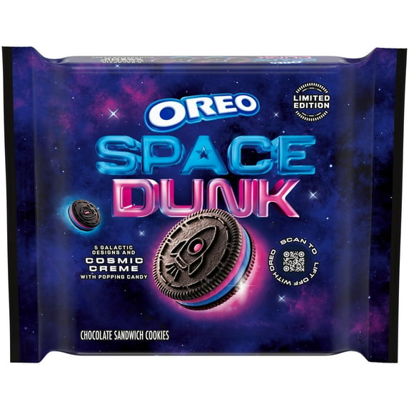 Oreo Kosher Certified Space Dunk Chocolate Sandwich Cookies, Limited ...