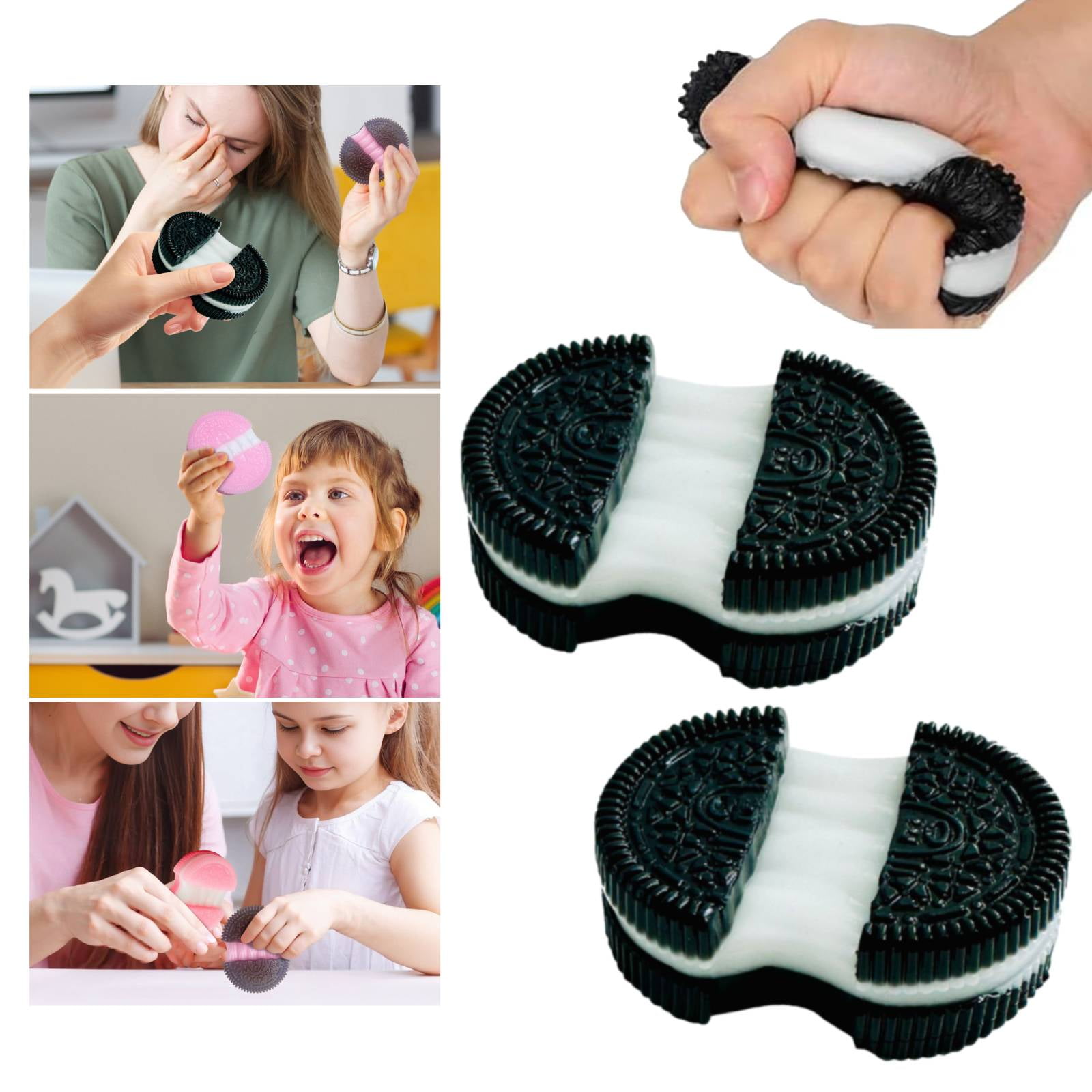 Oreo Squishy Taba Squishy Oreo Squishy Toy Fidget Toys For Kids 8-12 ...