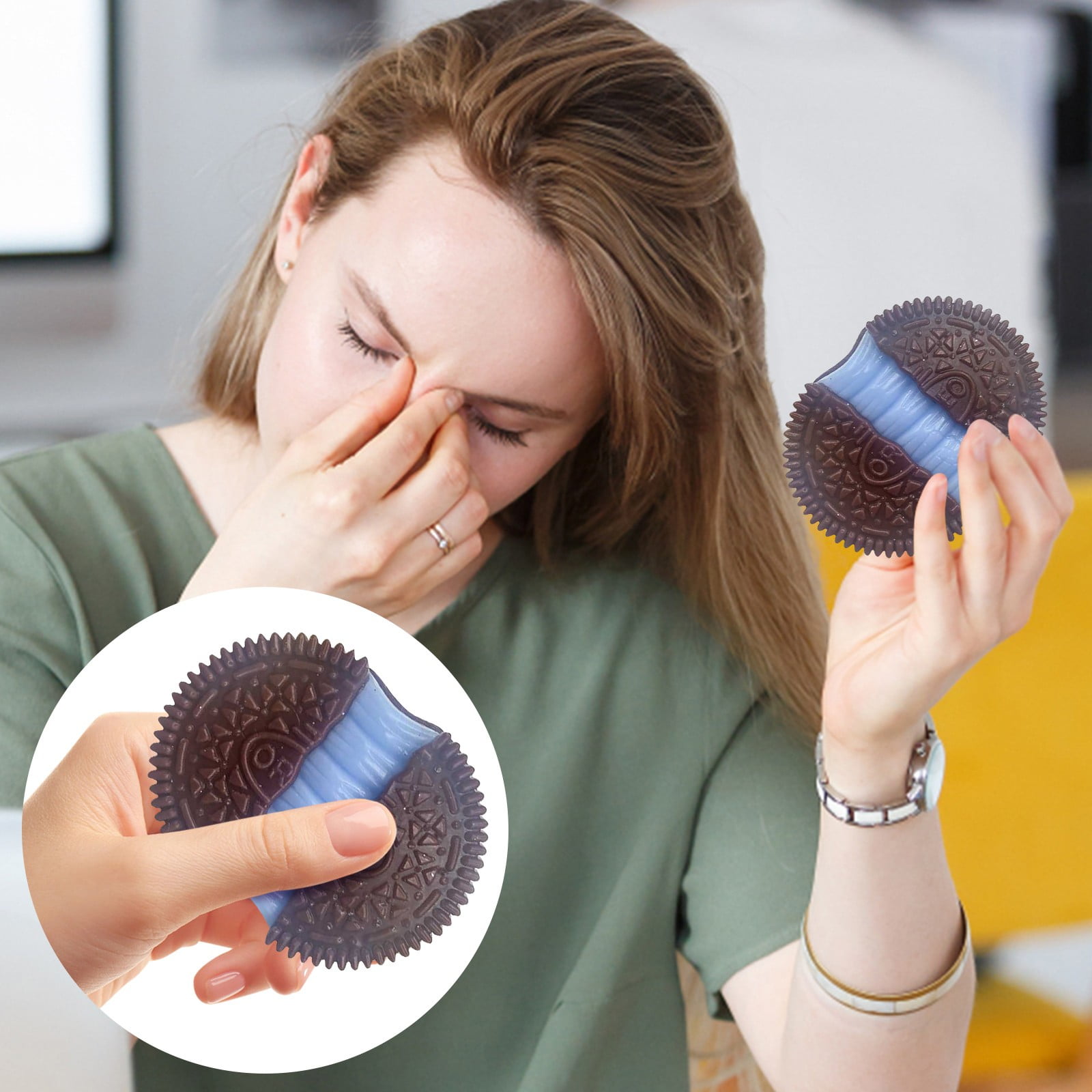 Oreo Squishy Taba Squishy Squishy Oreo Toy Taba Squishy Kit Stress Toys ...