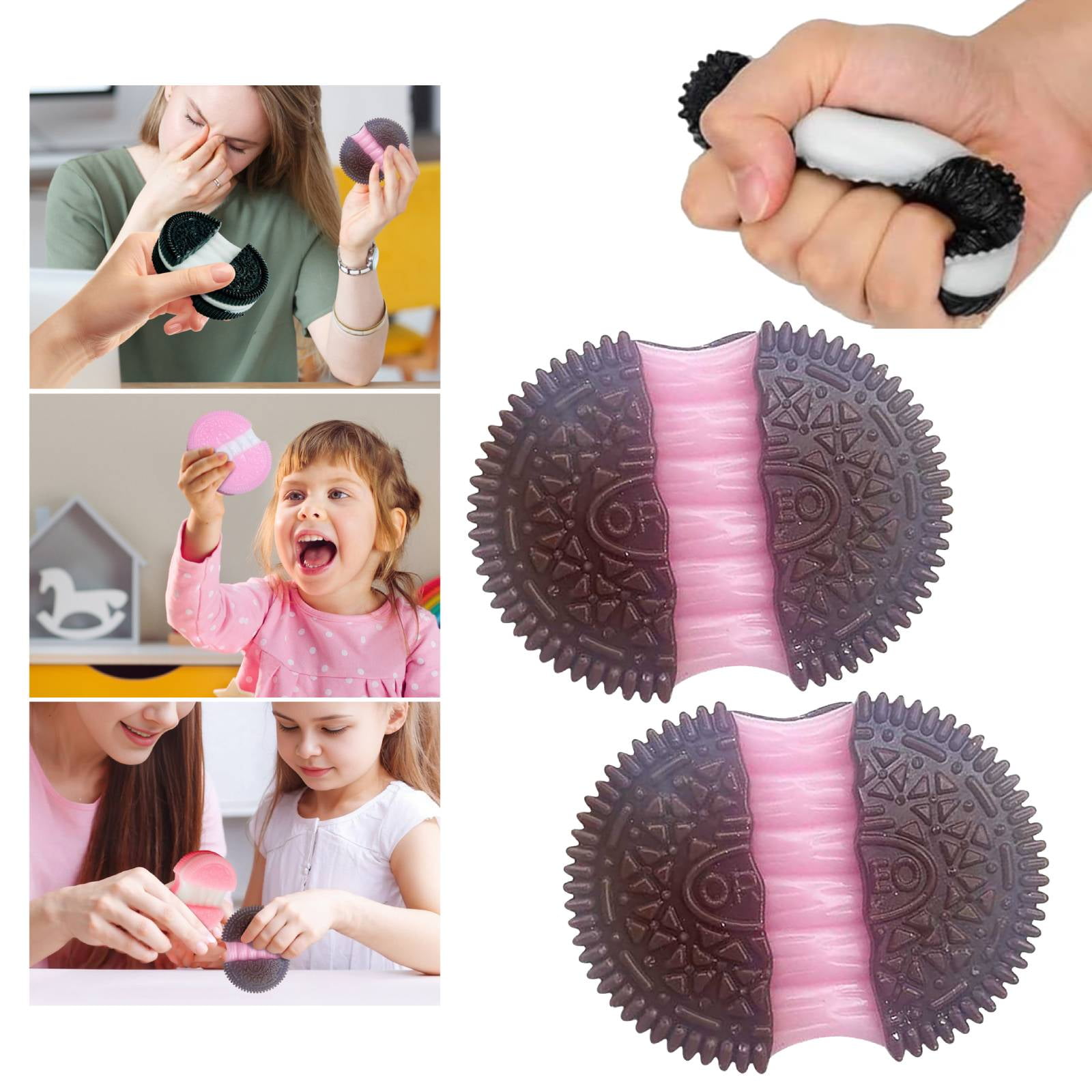 Oreo Squishy Taba Squishy Taba Squishy Kit Handmade Silicone Stress ...