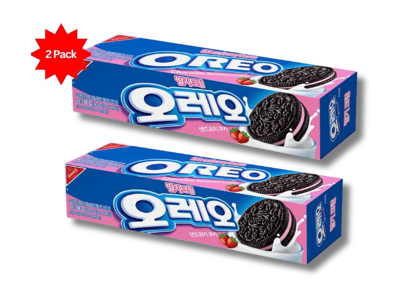 Oreo Strawberry Flavored Ice Cream Sandwich Cookies (Imported from ...