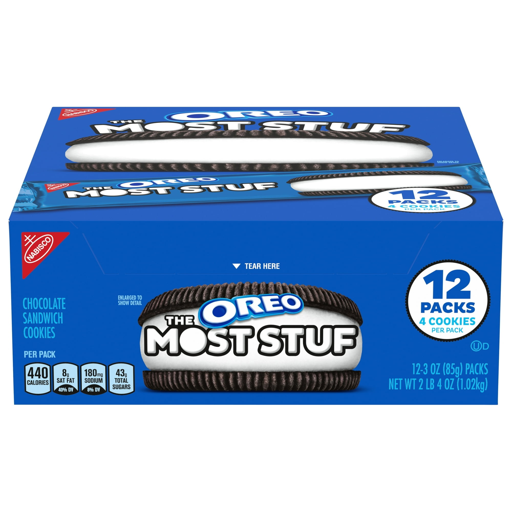 Oreo The Most Stuf 3oz 12 Count - Walmart.com
