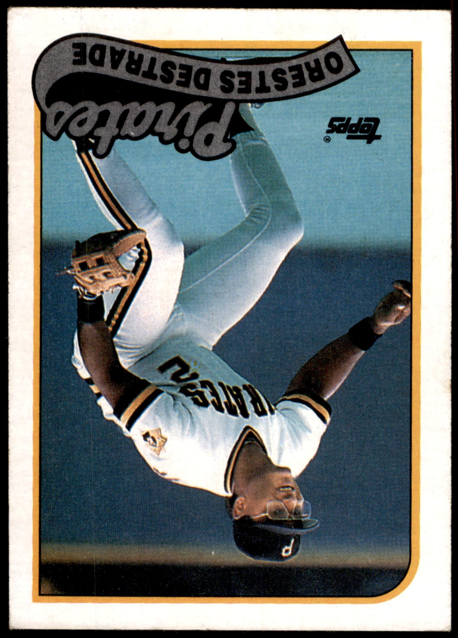 Orestes Destrade #27b 1989 Topps F* next to copyright - Walmart.com