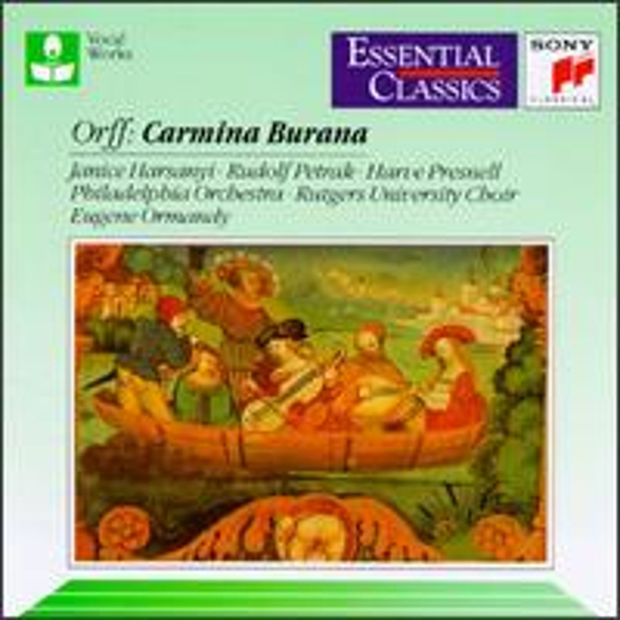 Orff: Carmina Burana (CD) by Harve Presnell (baritone), Janice Harsanyi ...