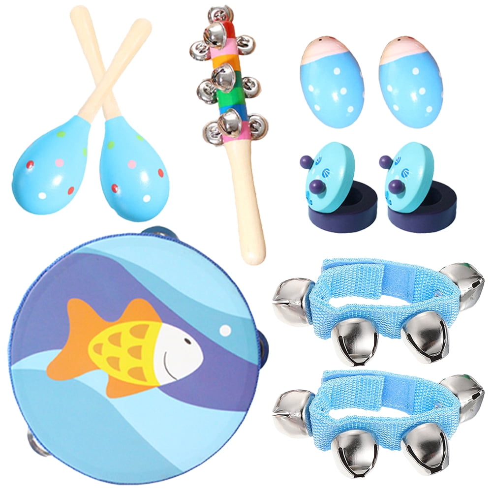 Orff Instrument Musical Percussion Metal Wood Child Toddler - Walmart.com