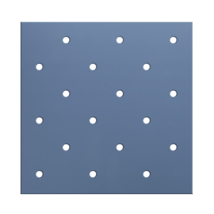 Orfit Colors NS, 18" x 24" x 1/8", mini perforated, atomic blue ...