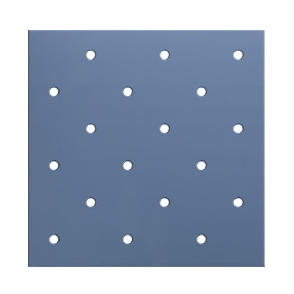 Orfit Colors NS, 18" x 24" x 1/8", mini perforated, atomic blue ...