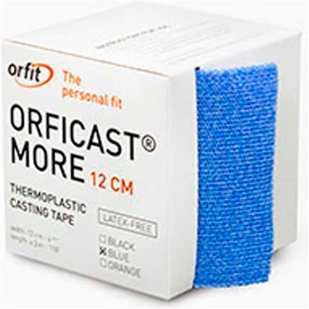 Orfit Orficast More Thermoplastic Tape, Blue - 5 in. x 9 ft. - 1 Roll ...