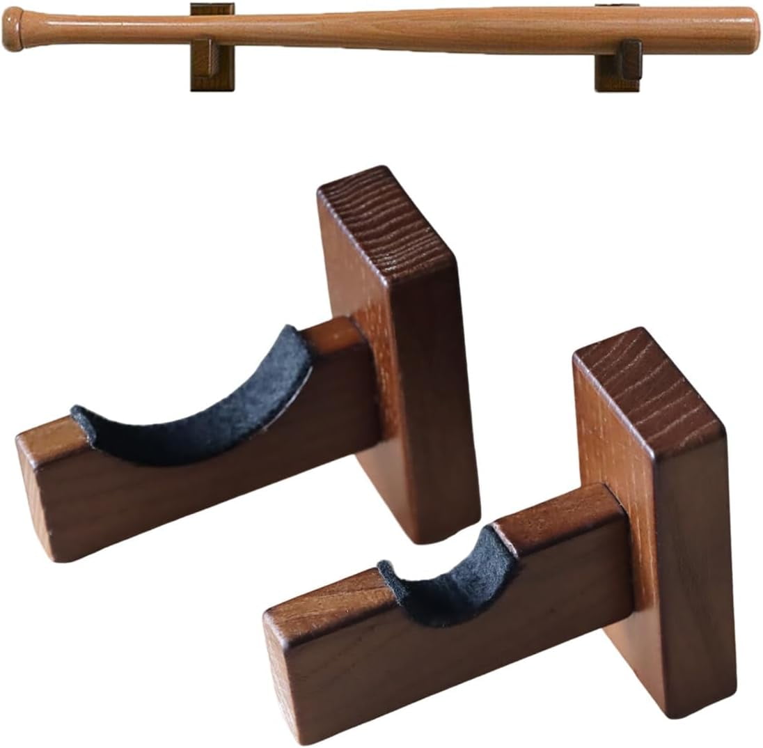 Orga'Neat Baseball Bat Display Case, Wall Mount Bat Holder Hanger ...