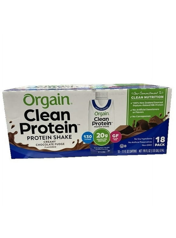 Orgain Protein Shakes in Orgain - Walmart.com