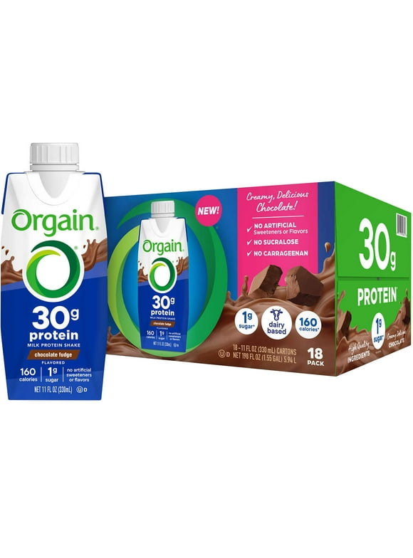 Orgain Protein Shakes in Orgain - Walmart.com