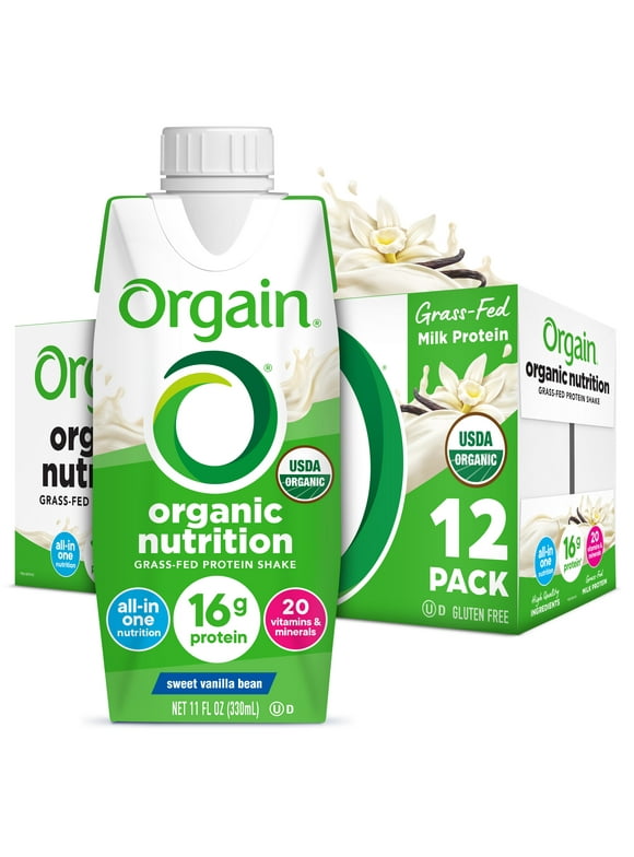 Orgain Protein Shakes in Orgain - Walmart.com