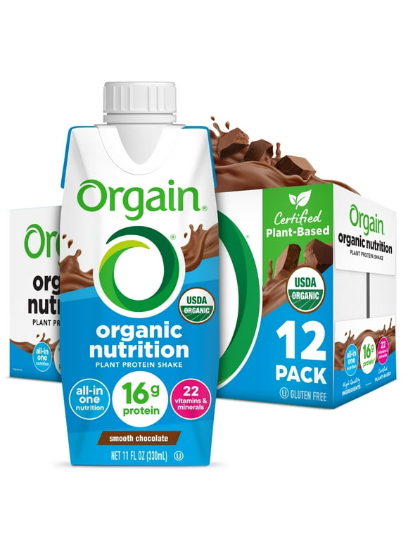 Orgain Protein Shakes in Orgain - Walmart.com