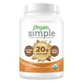 Orgain Usda Organic Simple Plant Protein Powder Chocolate Peanut Butter