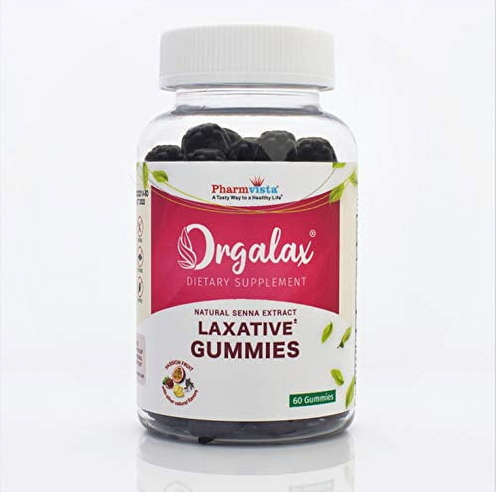 Orgalax Senna Laxative Gummies, Gentle Relief of Occasional ...