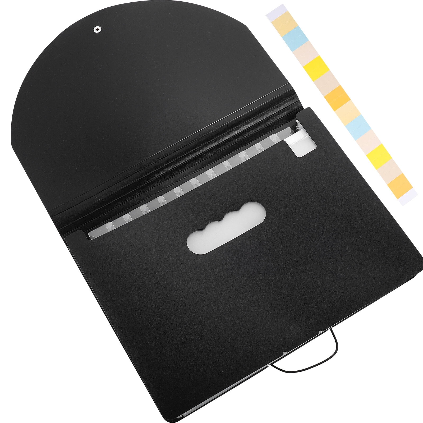 LEORX Lightweight White Accordion Type File Holder for Papers and ...