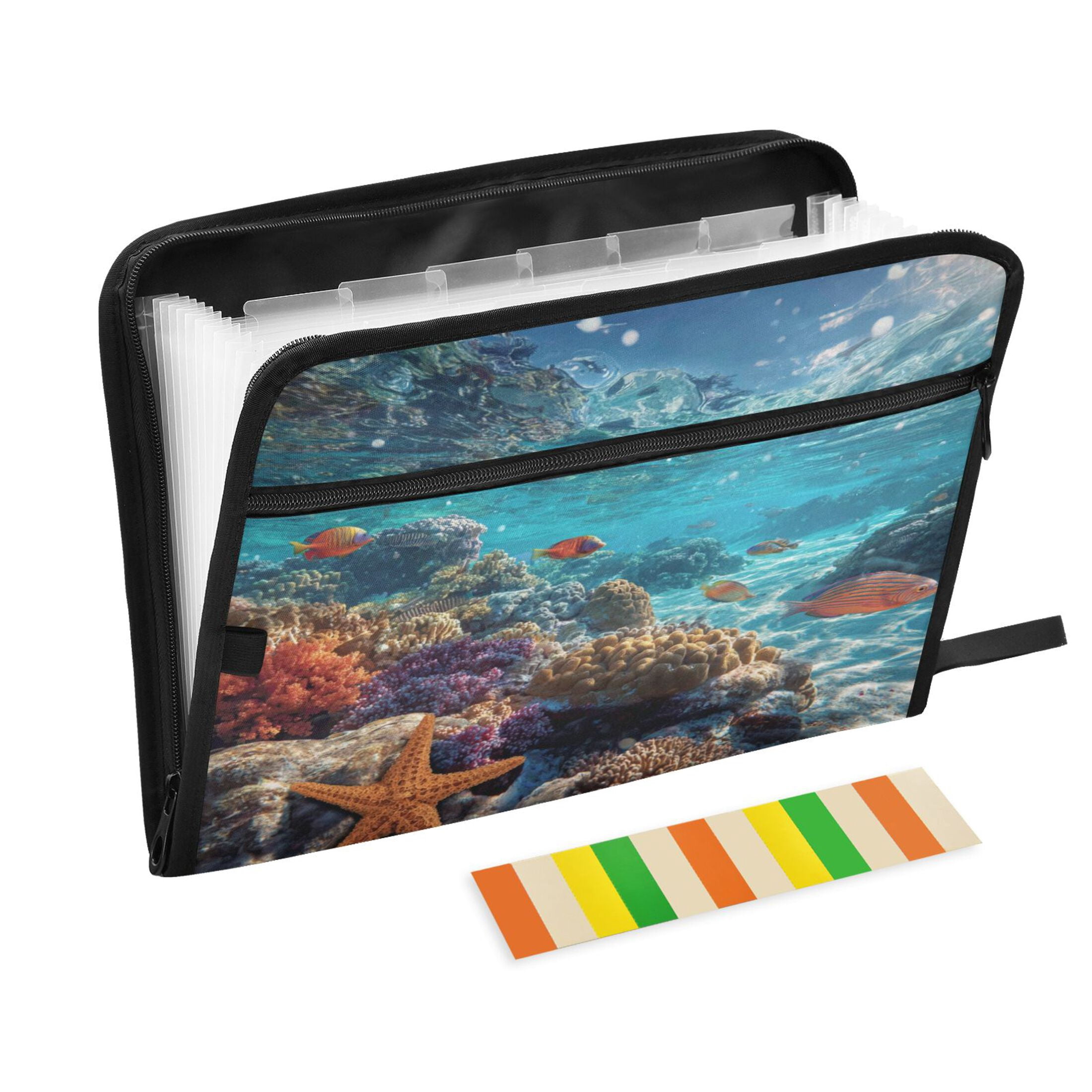Organ Folder 14.2 x 0.8 x 10.6 Inches 13 Separate Pockets A4 Size ...