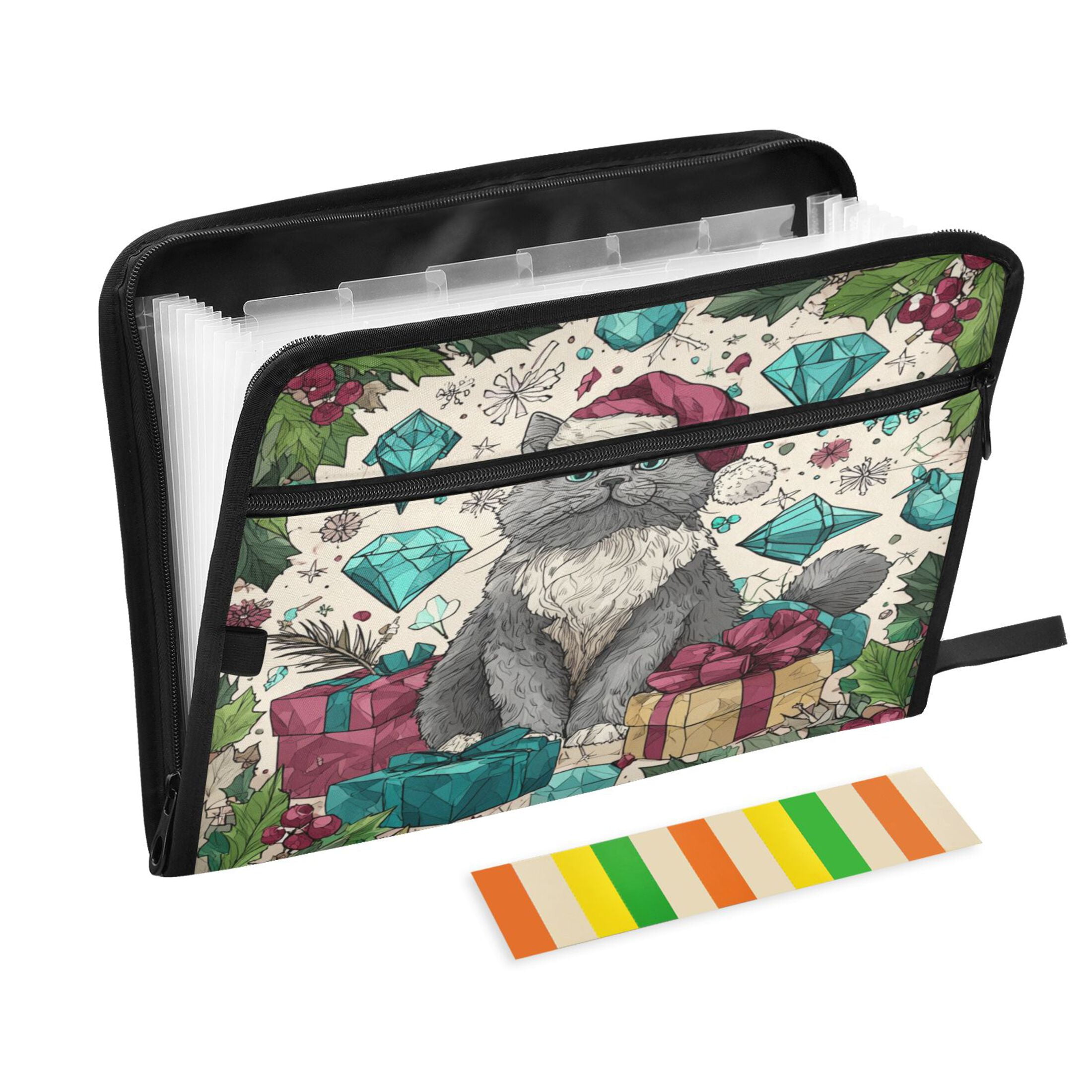 Organ Folder 14.2 x 0.8 x 10.6 Inches 13 Separate Pockets A4 Size ...