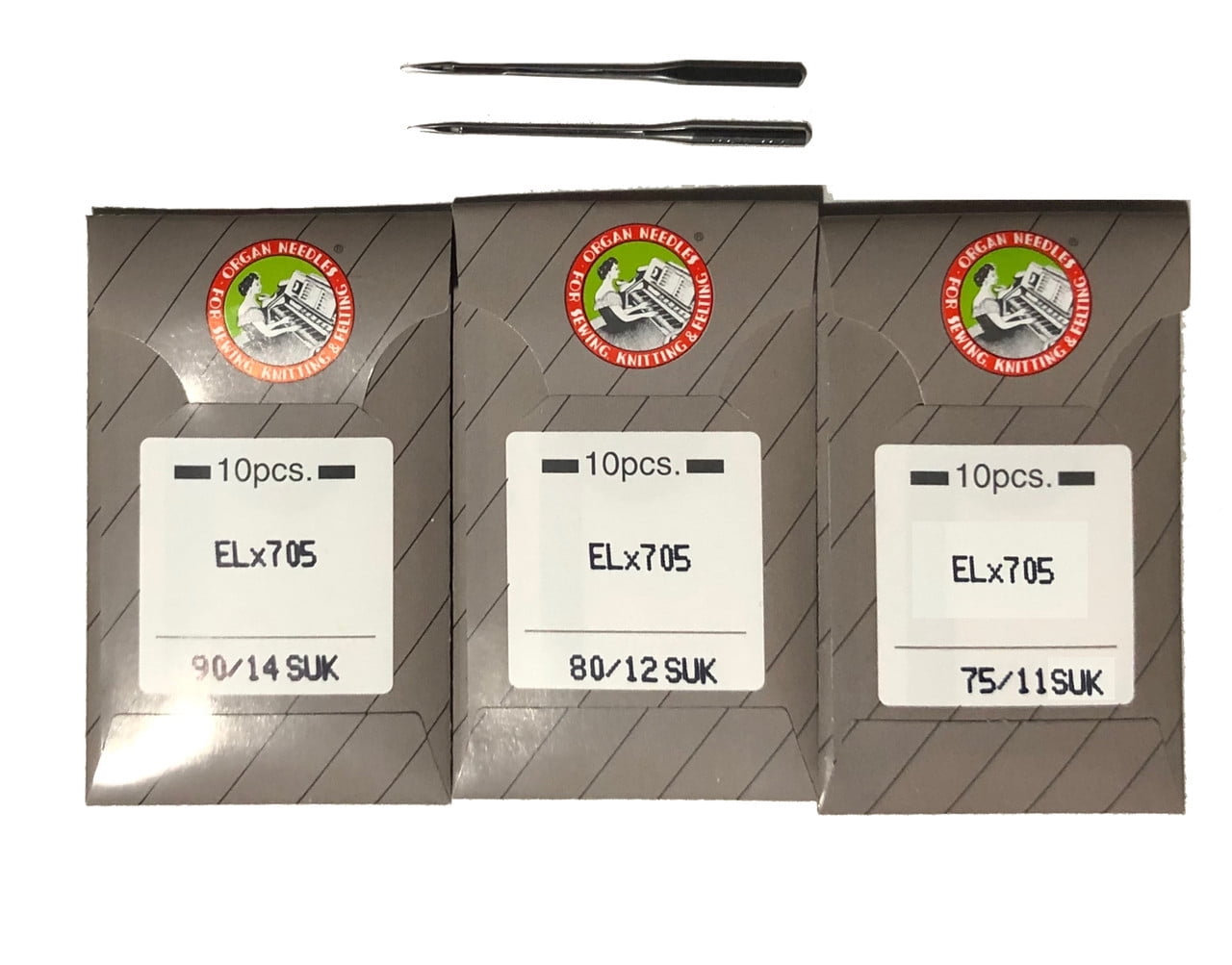 Organ Sewing Needle ELX705 705 2022 Portable Serger & Coverstitch Machine #11SUK - Walmart.com