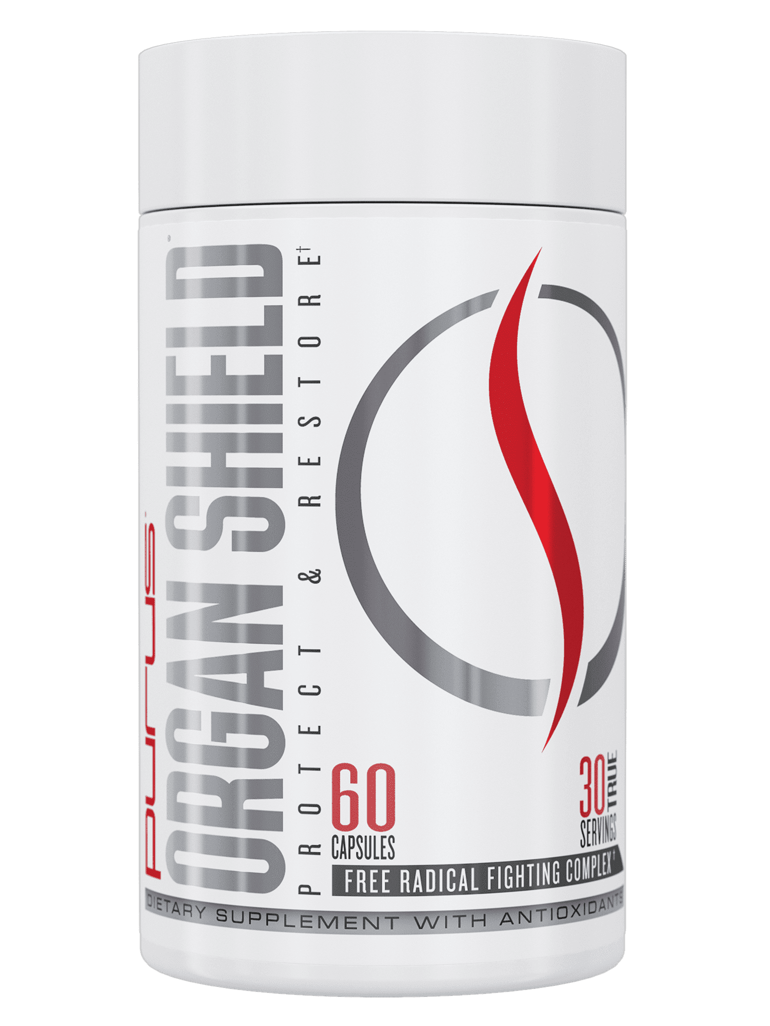Organ Shield by Purus Labs: Supports Liver, Prostate & Heart Health, 60 ...