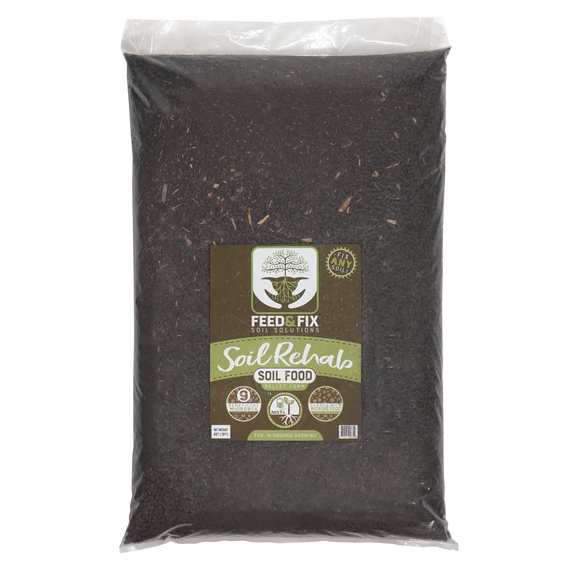 OrganiLock Soil Rehab Pellet Fertilizer Plant Food For Organic Growing ...