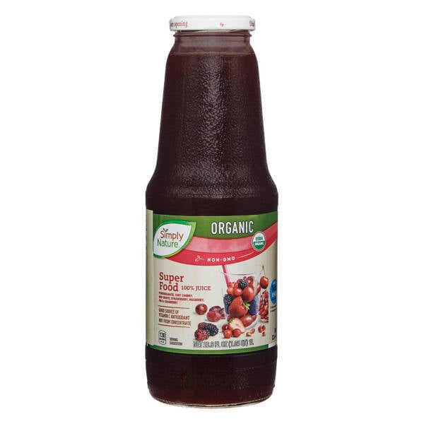 Organic 100% 7 Super Fruits Juice, 33.8 fl oz- Pack of 3 - Walmart.com