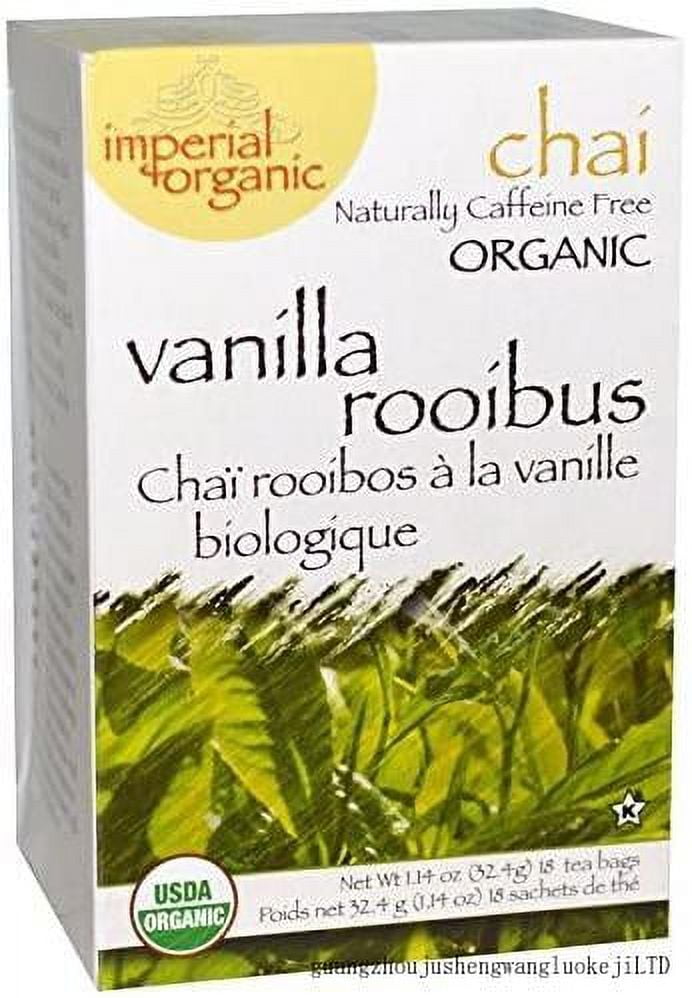 Organic Vanilla Rooibos Chai Tea, 100% Organic, 18 Tea Bags - Walmart.com