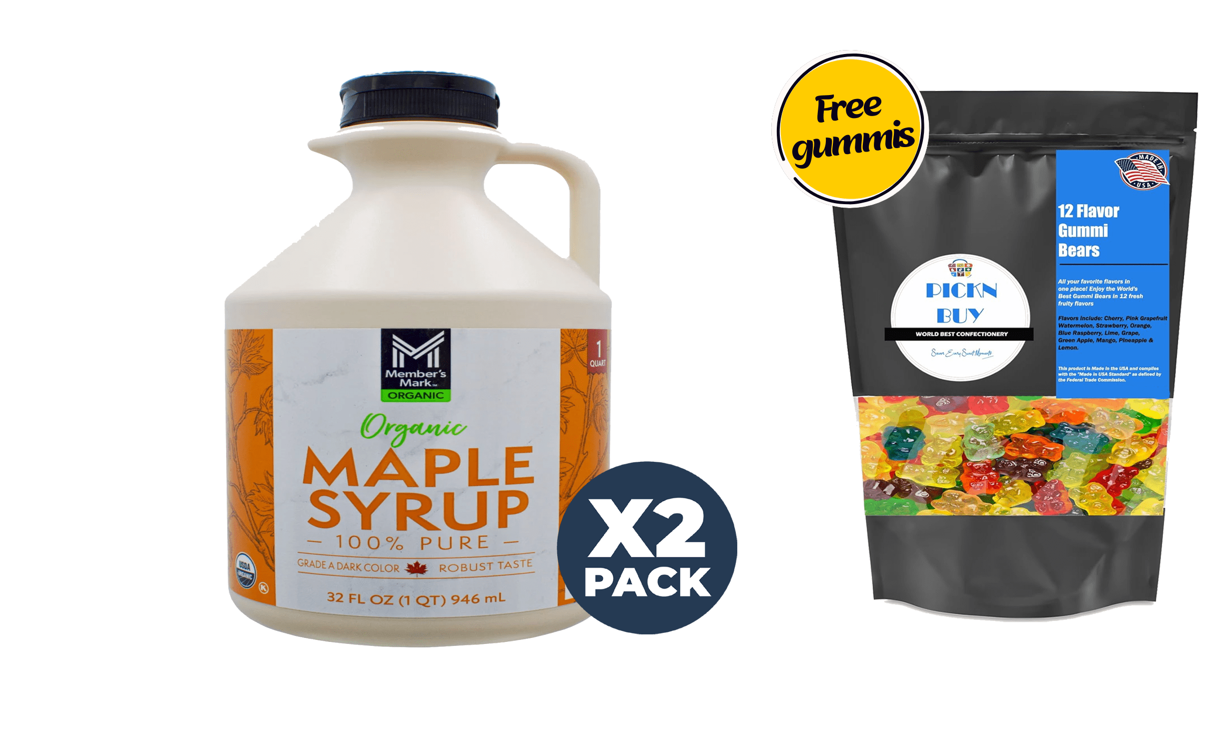 Organic 100% Pure Maple Syrup, 32 oz. - Walmart.com