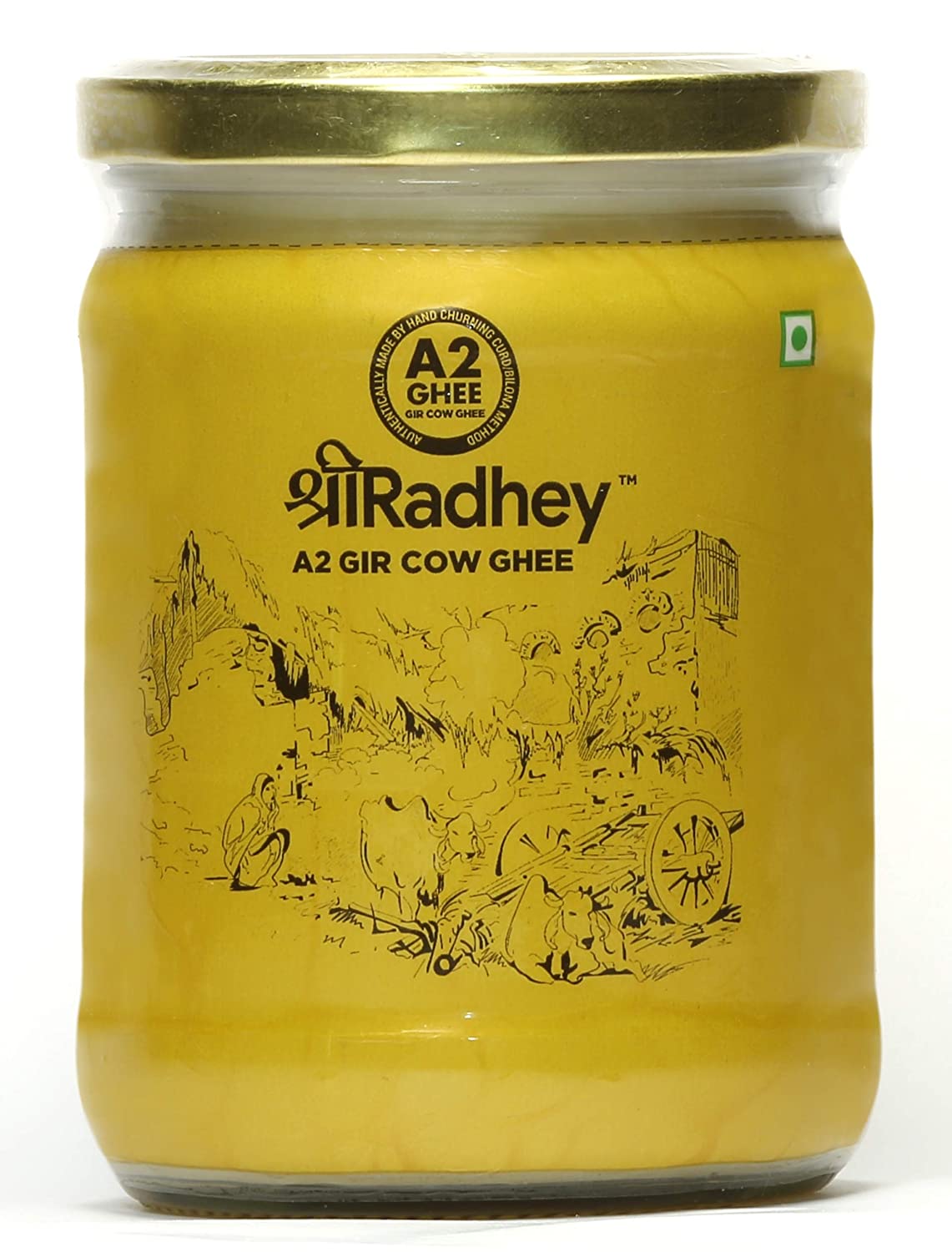 Organic A2 Bilona Gir Cow Ghee By Shreeradhey | Good Source Of Protein ...