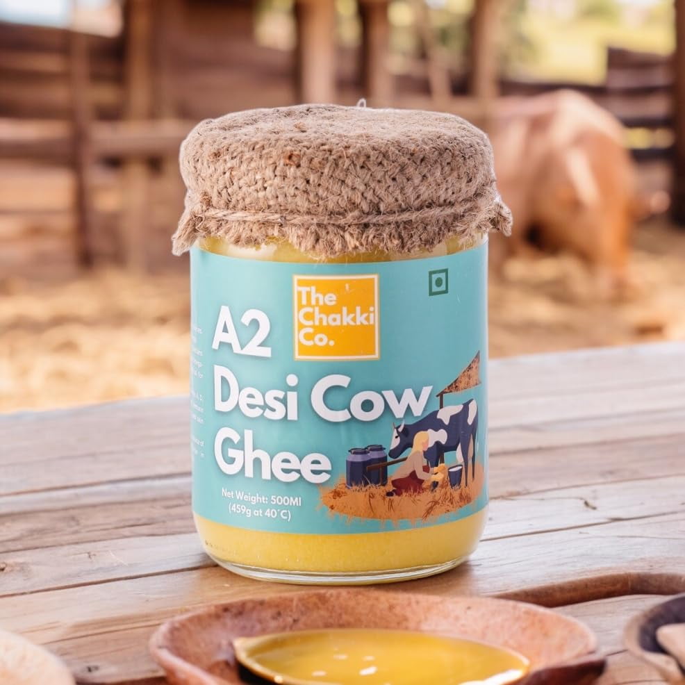 Organic A2 Desi Cow Ghee By The Chakki Co. | Naturally Rich In Vitamin ...