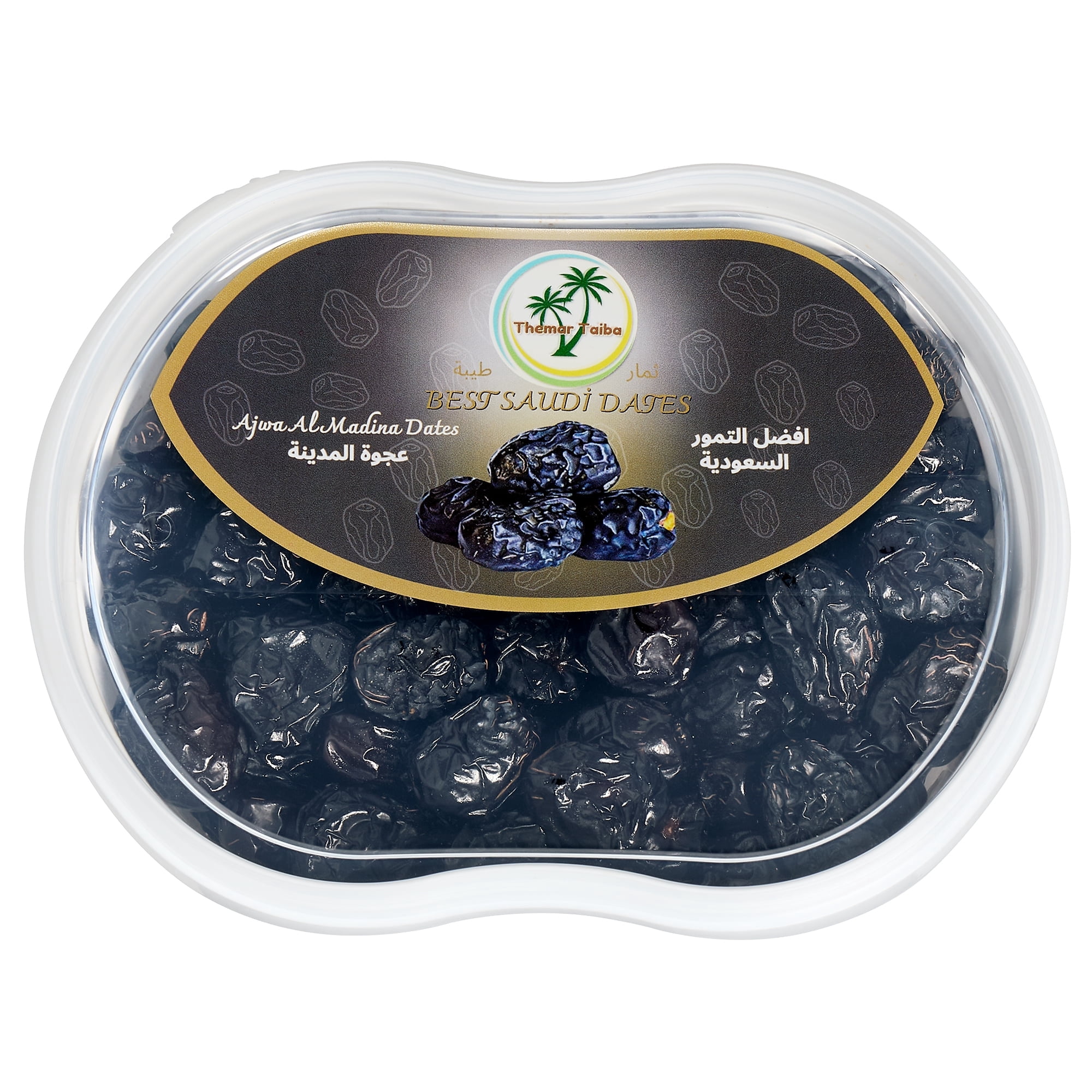 Themar Taiba, Organic Ajwa Al Madina Dates, 2lb/908g, High Fiber Snack ...