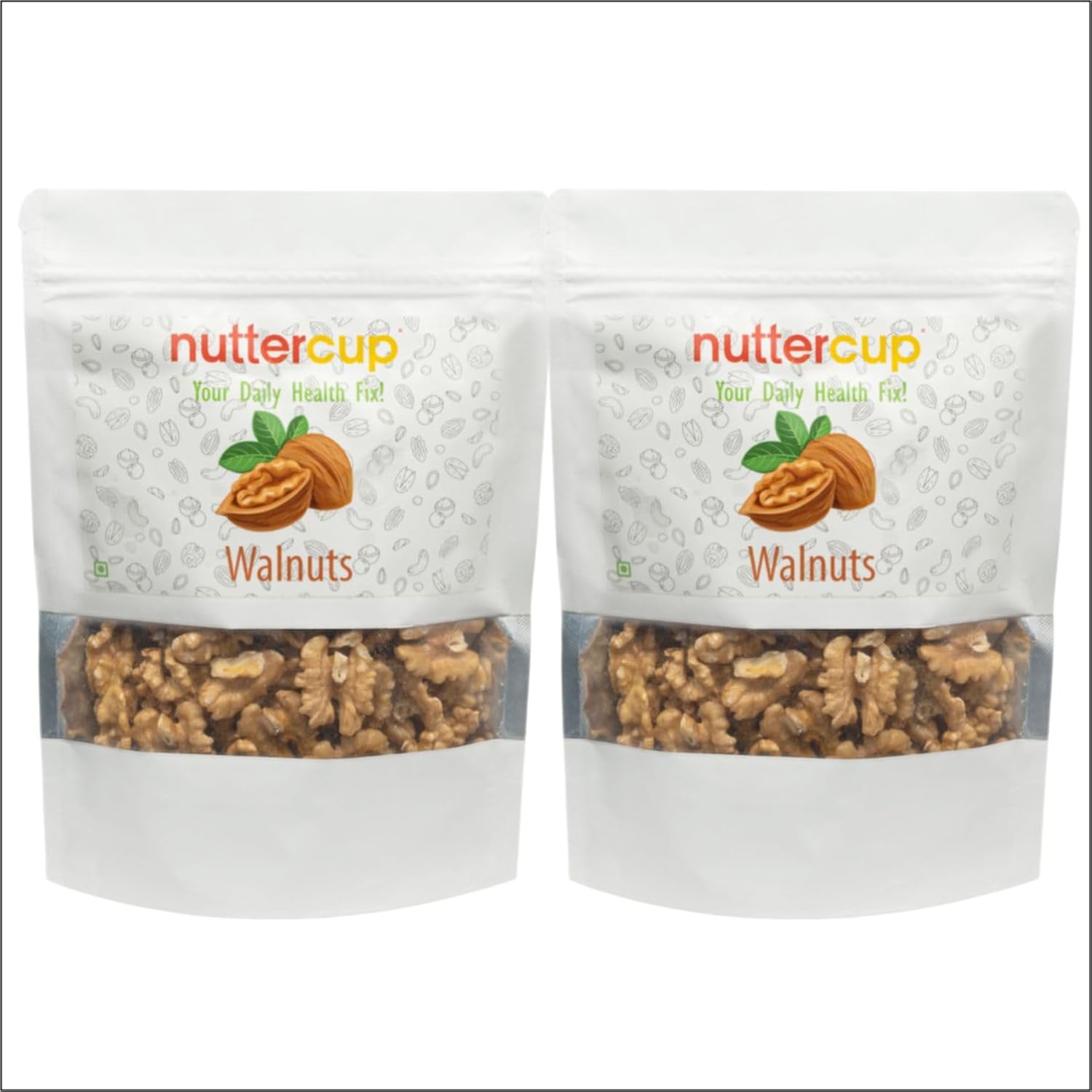 Organic Akhrot Walnut Kernels By Nuttercup 400gm, (200gm * Pack Of 2) | Crisp & Delicious ...