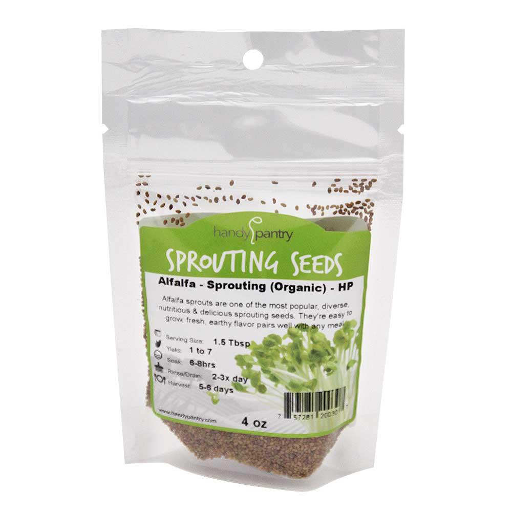 Protein Powerhouse Sprouting Seed Mix- Organic- 2.5 Lbs - Handy Pantry ...