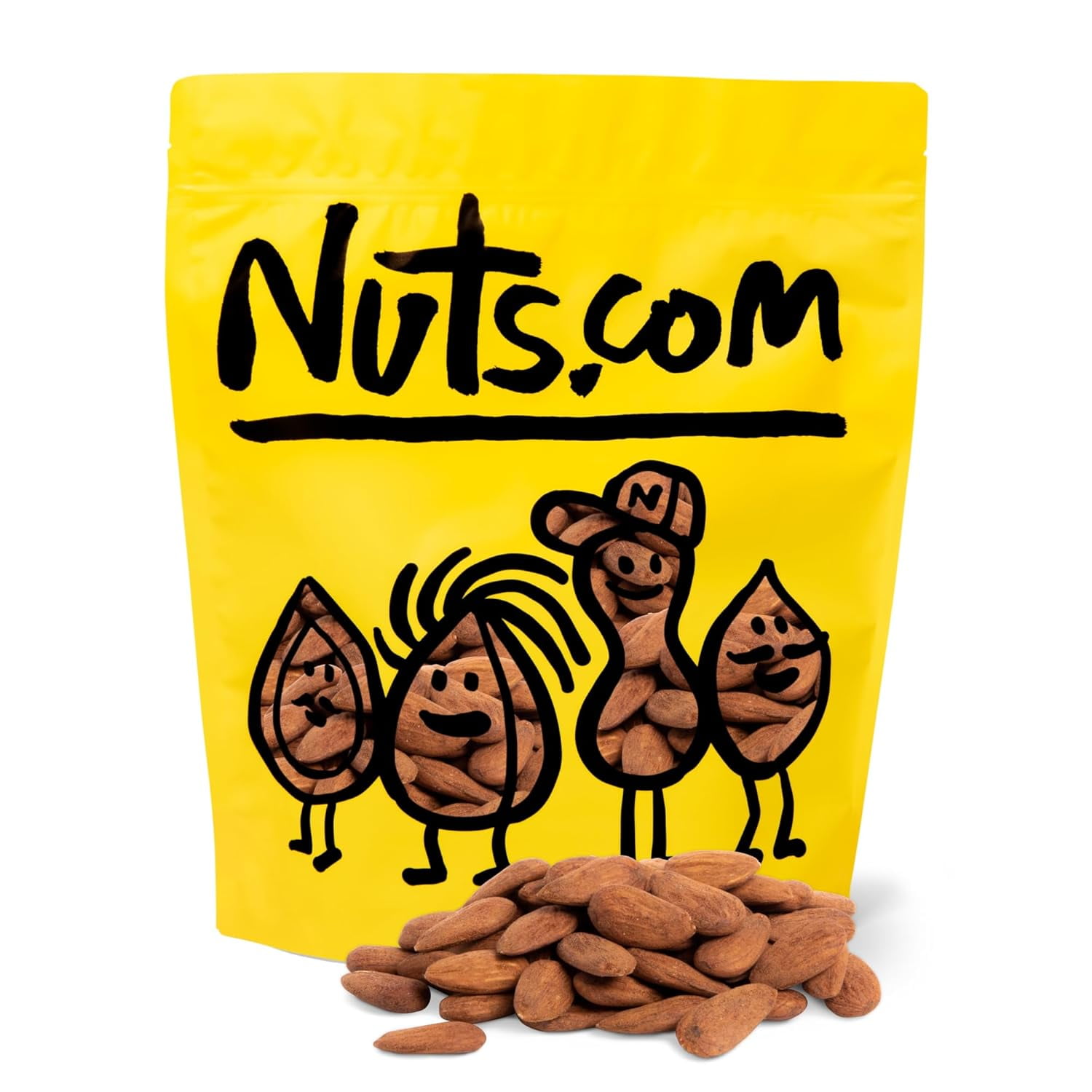 Organic Almonds (Raw, No Shell) – 2 Lb Bag, Healthy Snack for Adults ...