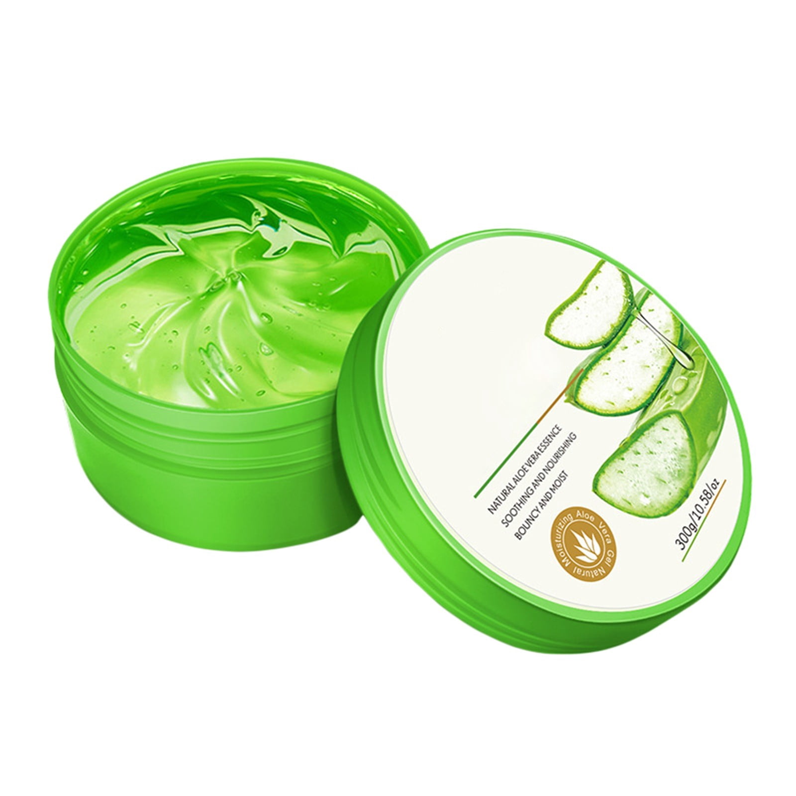 Organic Aloe Vera Gel for Face & Body, 96% Pure Aloe Gel Made within 12 ...