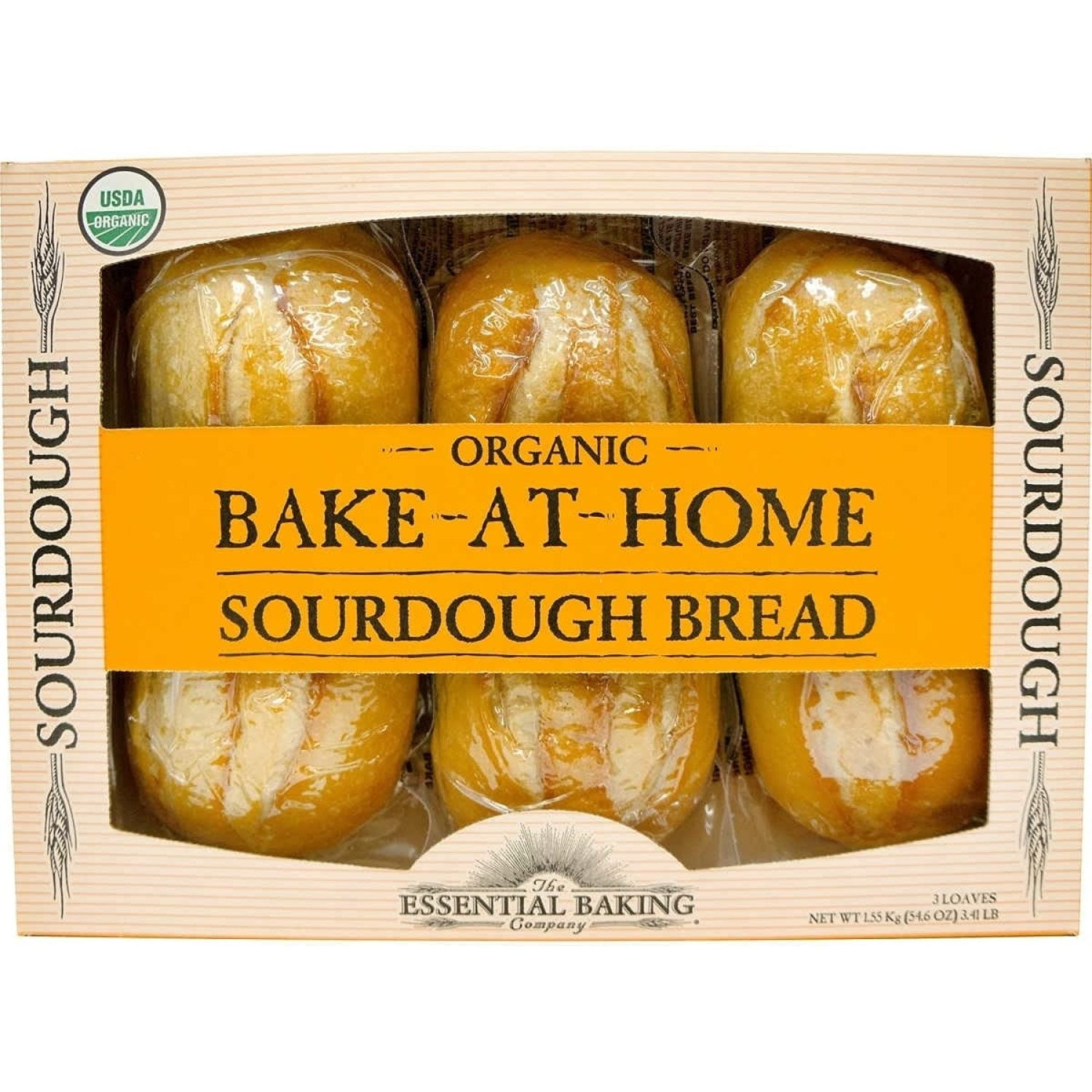 Organic Artisan Sourdough Bread, 18.2 Ounce (Pack of 3) - Walmart.com