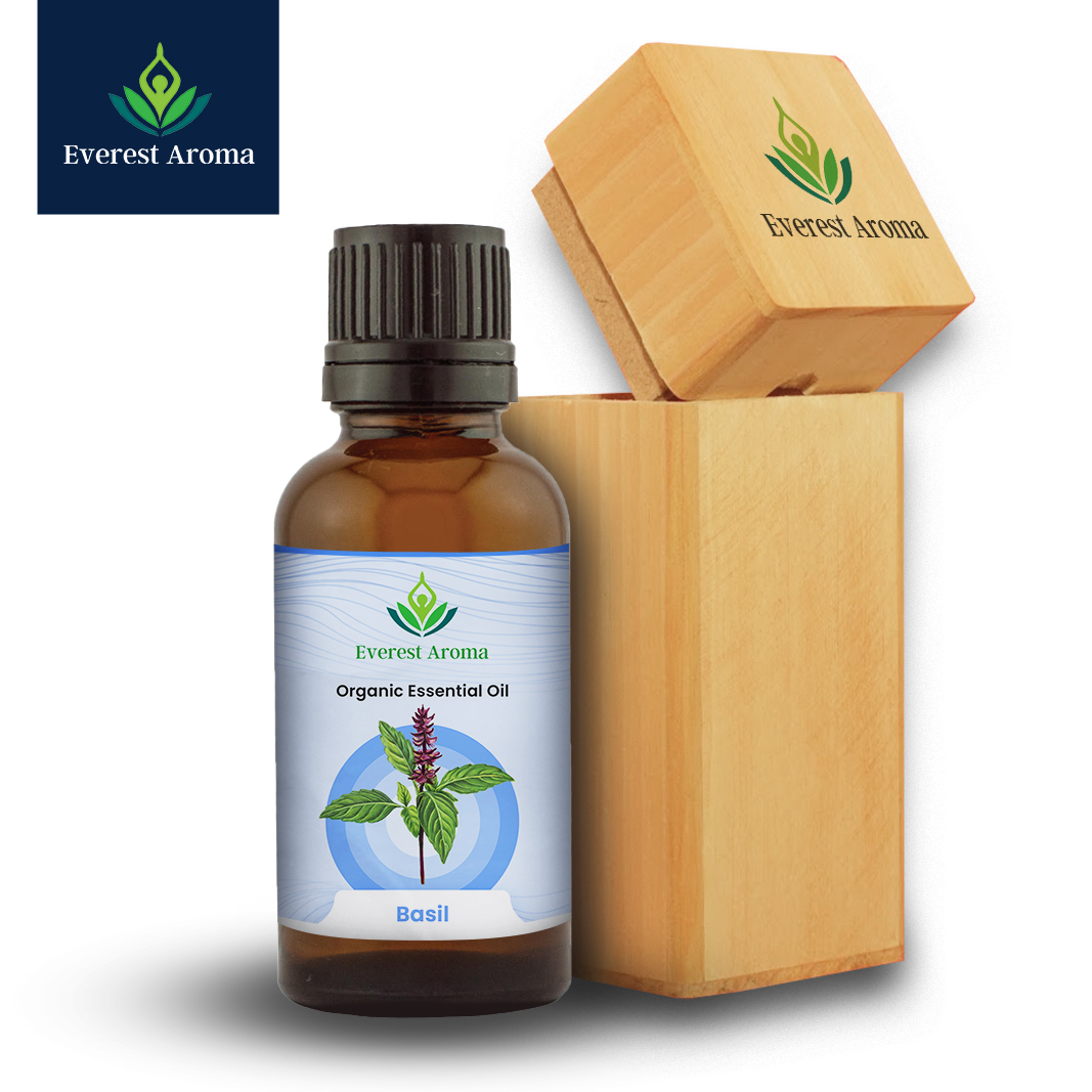 Organic Basil Essential Oil from Himalayas of Nepal , 100% concentrated ...
