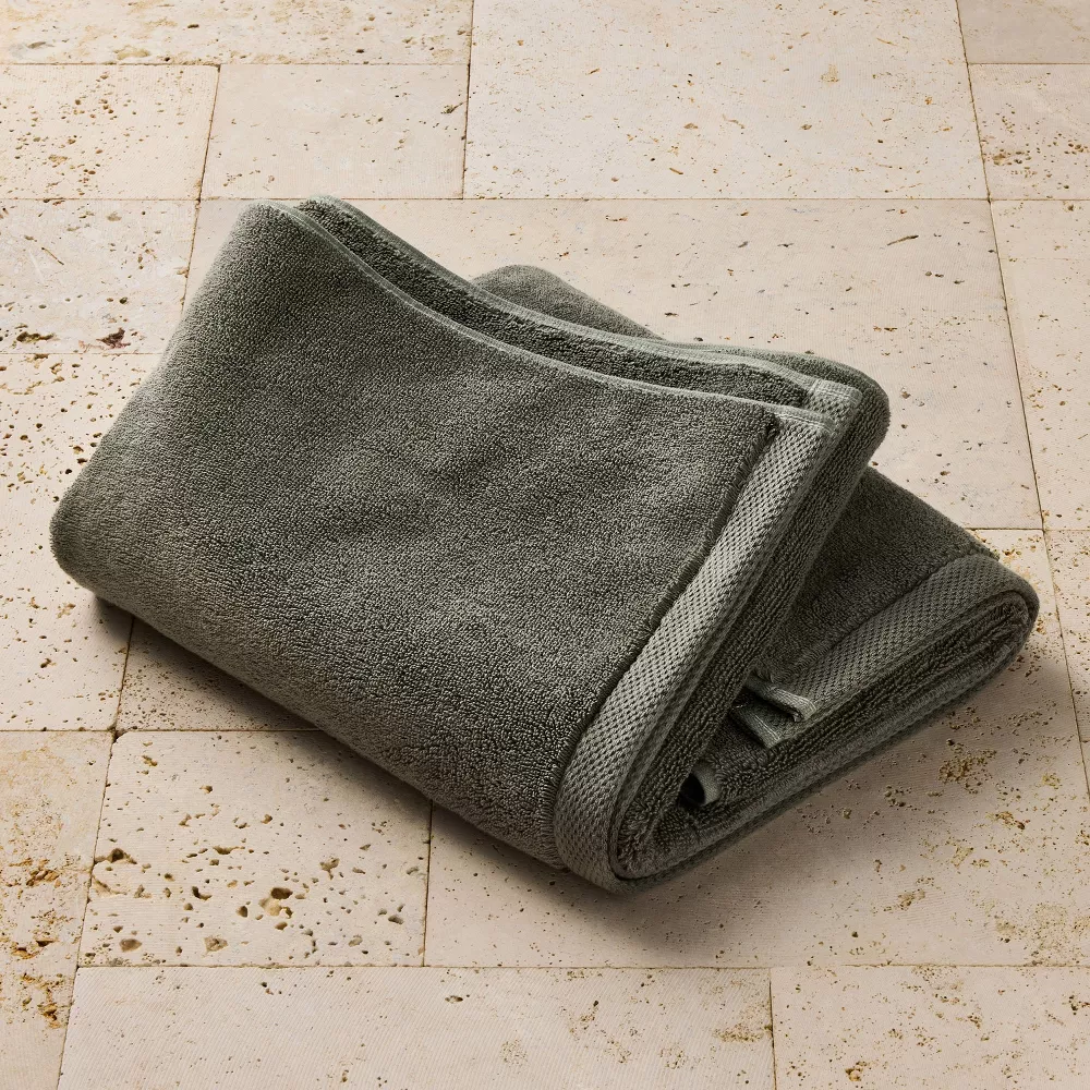 Organic Bath Sheet - 100% Organic Cotton, Heavyweight 550-800 GSM, Low ...